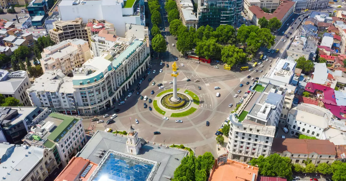 Liberty (Freedom) Square in Tbilisi, Georgia | Georgia Travel
