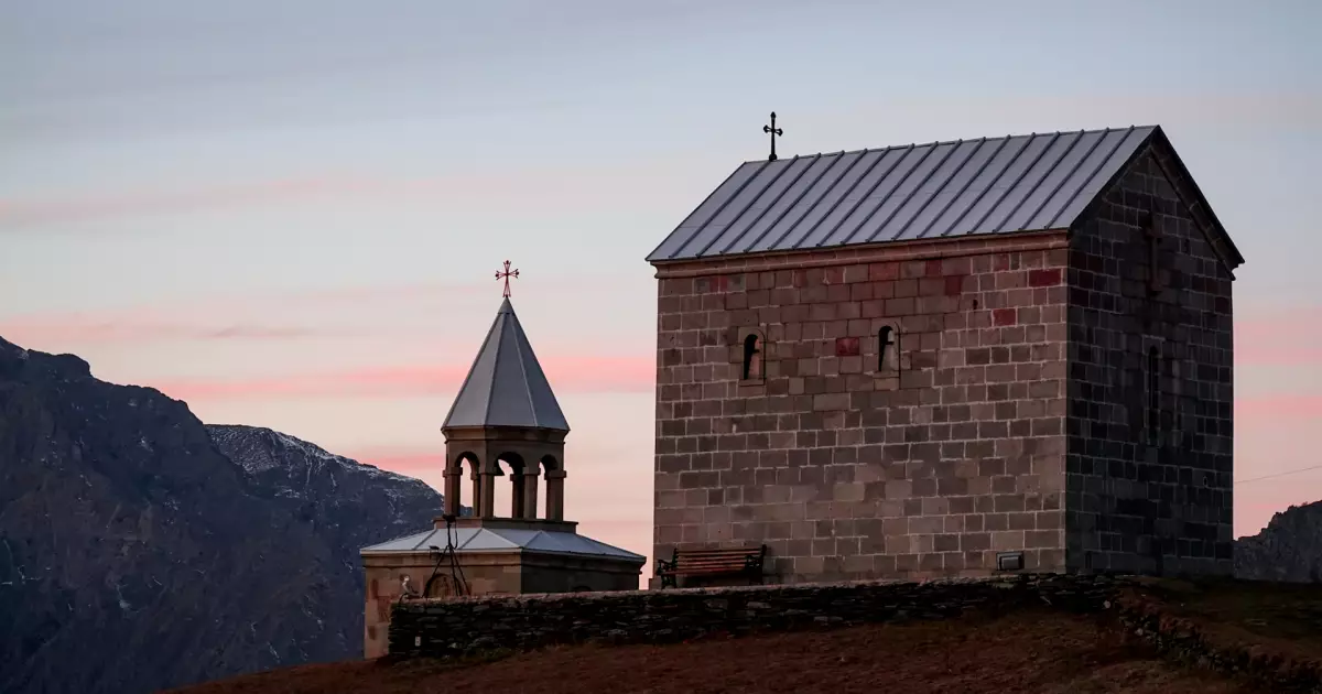 The Monastery at Elia Mountain | Georgia Travel