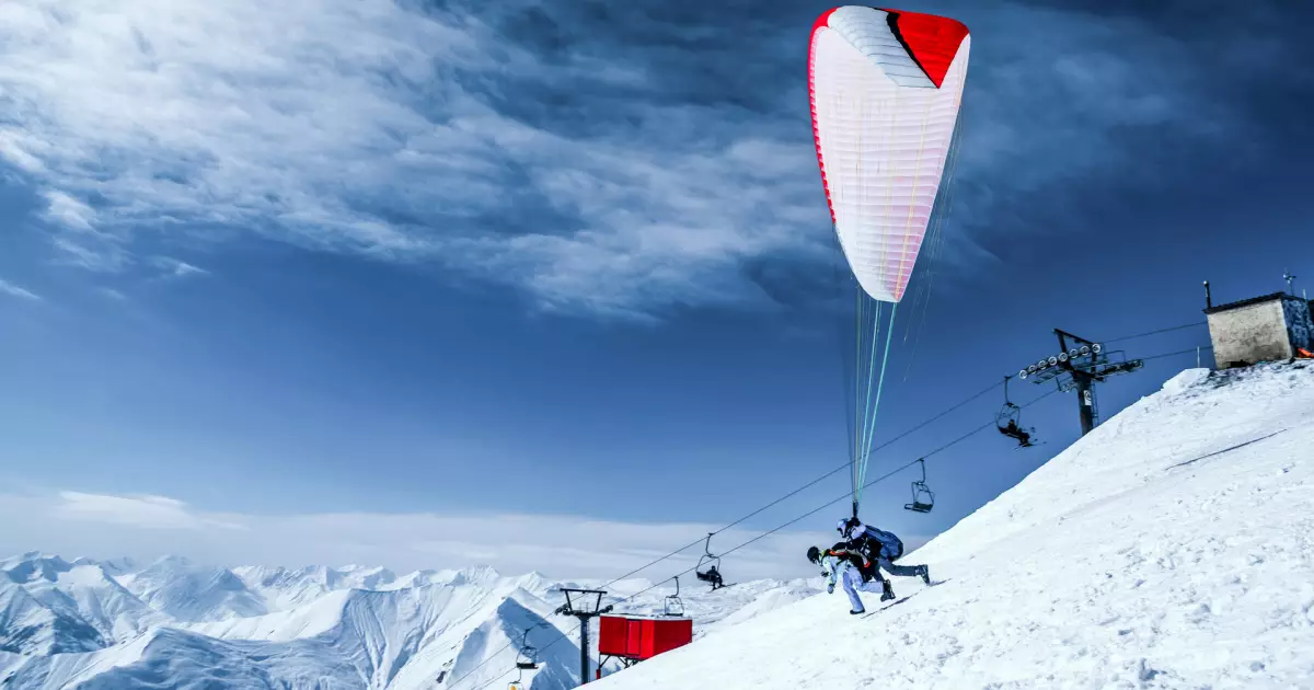 Paragliding in Gudauri – Panorama (Near the Monument of Peace ...